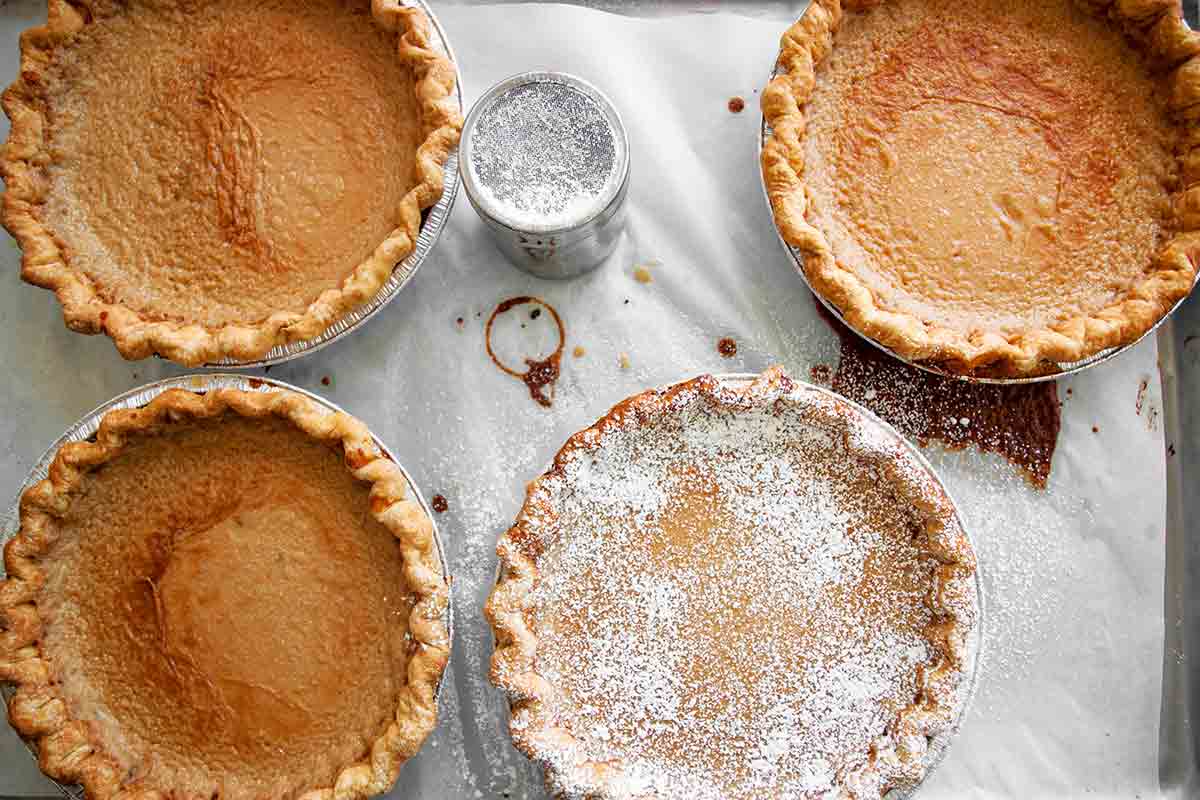 Hoosier Sugar Cream Pie Recipe | Leite's Culinaria