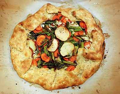 Vegetable Galette Recipe | Leite's Culinaria