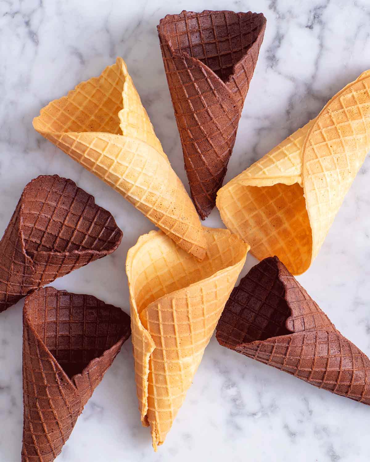 Waffle Cones Recipe Leite s Culinaria